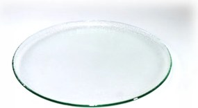 BDK-GLASS Dortový talíř čirý - prům. 32cm