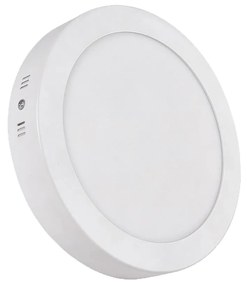 Indeluz 599C-L3306A-01 stropní přisazené LED svítidlo Gia, kulaté, bílé, 6W, 4000K, 110°, ø12cm, IP23