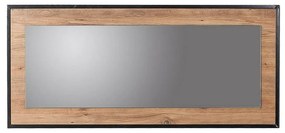 Zrcadlo Idea Black and Atlantic Pine, 150 cm, L