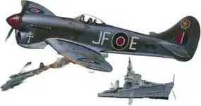 Směr Hawker Tempest MK.V / Plastikový model / 1:72 / 49 dílků / od 10