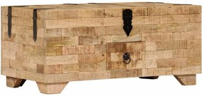 Konferenční stolek masivní mangovníkové dřevo 80 x 40 x 35 cm 247327