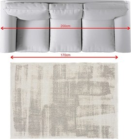 Koberec Abstract Gray II 120x170 cm