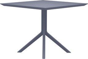 Stůl Sky 80 cm – tmavě šedá