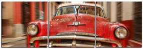 Obraz na plátně - Klasické americké auto - panoráma 5123B (120x40 cm)