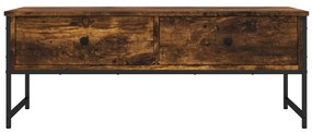 Konferenční stolek kouřový dub 101x49x39,5 cm kompozitní dřevo