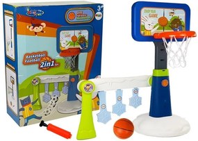 LEAN Toys Dětská basketbalová sada s počítáním bodů