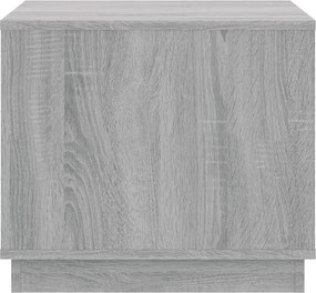 vidaXL Konferenční stolek 51 x 50 x 44 cm kompozitní dřevo [819874] Barva: hnědý dub