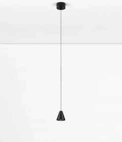 LED černá moderní svítilna Irmos