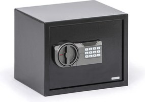 Nábytkový sejf s elektronickým zámkem a LCD displejem, 300 x 380 x 300 mm