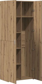 Vysoký bufet Artisanový dub 70 x 42,5 x 185 cm 3365592
