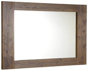Sapho Sapho, BRAND zrcadlo 100x80x3cm, mořený smrk, BA056S