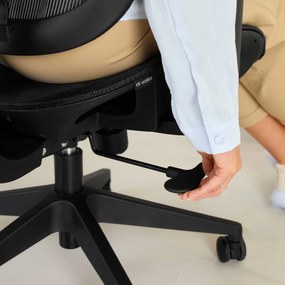 Ergonomické křeslo Vataro – Černé