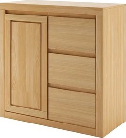 Casarredo - Komfort nábytek Komoda DK-416, 1D3S, masiv | barva: moření lausane