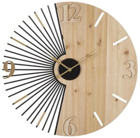 Nástěnné hodiny WORDY 60X3,5 cm