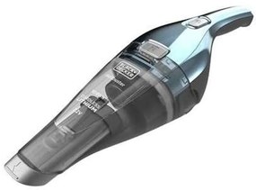 BLACK+DECKER - 7,2V AKU ruční vysavač, nabíjecí stanice, světlá modrá/chrom NVC220WBC-QW