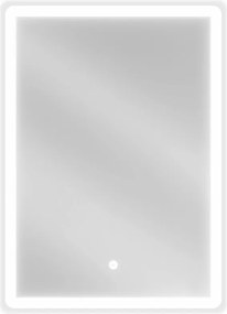 Mexen Navia, LED koupelnové zrcadlo s podsvícením 50 x 70 cm, 6000K, ochrana proti zamlžování, 9803-050-070-611-00