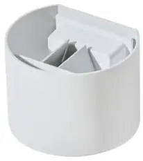 Designové nástěnné svítidlo Leticia 2 bílé