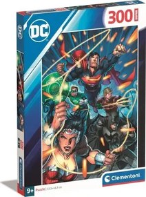 Clementoni PUZZLE DC Comics: Liga Spravedlnosti / 300 dílků / od 9 let