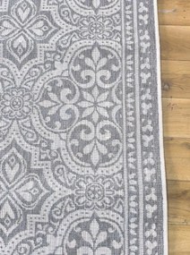 Oboustranný koberec Hanse Home Duet Rosel bílý / šedý - Zlevněný kus - výrobní vada