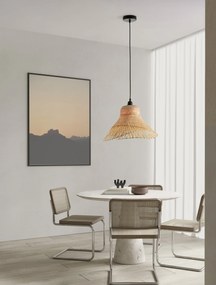 LED černý designový lustr Capa