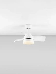 LED bílé designové stropní svítidlo Nerina s dálkovým ovládáním
