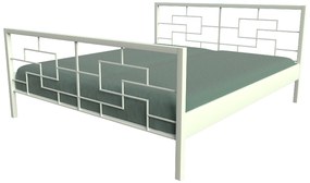 Nábytek ATIKA s.r.o. Kovová postel MAZE Povrchová úprava: na přání dle RAL, Rozměr: 140 x 200 cm