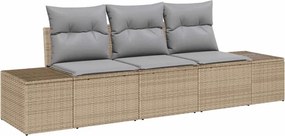 Set pohovek 3 ks Béžová polyratan 3346920