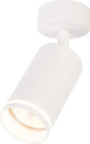 Bodové svítidlo Pipe Ring, 1x bílé kovové stínítko, w