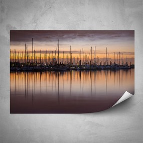 Plakát - Klidný přístav (60x40 cm) - PopyDesign