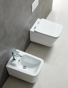 Sapho, PORTO bidet závěsný, 36x52 cm, bílý, PZ4015