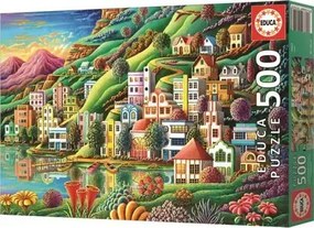 EDUCA Puzzle Skrytý přístav / 500 dílků / od 11 let