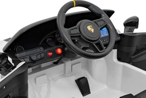 Elektrické autíčko Porsche Spyder RS ​​718 bílé