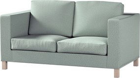 Potah na pohovku IKEA Karlanda 2-místná, krátký barva zelená látka pletený vzor