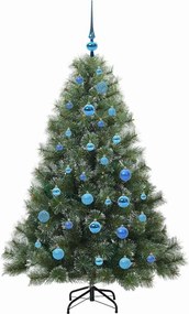 Umělý vánoční stromeček s stojanem Zelená 150 cm PE a PVC 3397842