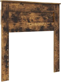 Rám postele Kouřový dub 75 x 190 cm Kompozitní dřevo 3409819