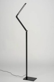 Stojací designová LED lampa se stmívačem D-Tech Black
