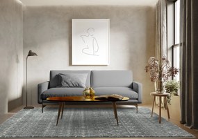 Tribeca Design Kusový koberec Dinamo Nomadic Dark Grey Rozměry: 80x150 cm
