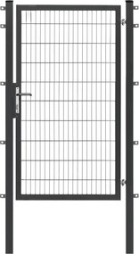 Floraworld Jednokřídlá branka Premium dvojitá výplň antracitová 120 x 200 cm