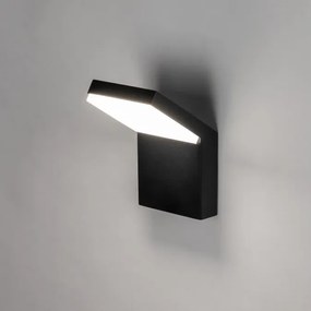 Nástěnné venkovní LED svítidlo Malaga Black