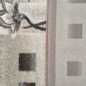 Kvalitní koberec do obývacího pokoje s motivem květin Šířka: 200 cm | Délka: 290 cm