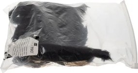 Dekorace Halloween obří pavouk 90 cm černá Malatec 21832