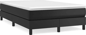 Rám postele s boxspringem černý 120 x 200 cm umělá kůže 3120688