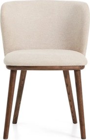 Béžové čalouněné jídelní křeslo Ciselia – Kave Home