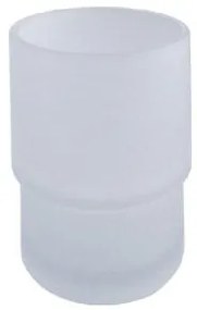 Nimco - Sklenička na kartáčky a pastu bez držáku, matné sklo 1058C