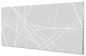 Obraz na skle rozptýlené čáry 100x50 cm