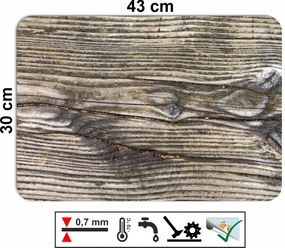 PokojovaDekorace.cz, Prostírání - 104, Imitace dřeva, 43x30cm
