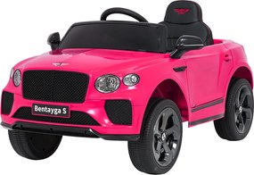 Ramiz Bentley Bentayga S elektrické autíčko pro děti růžové