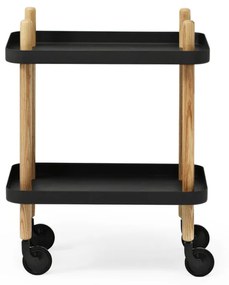 Normann Copenhagen Servírovací stolek Block Table, black