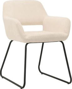 Designová jídelní židle Derrick béžový manšestr