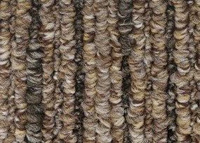 Koberce Breno Metrážový koberec GENEVA 91, šíře role 400 cm, Hnědá, Vícebarevné